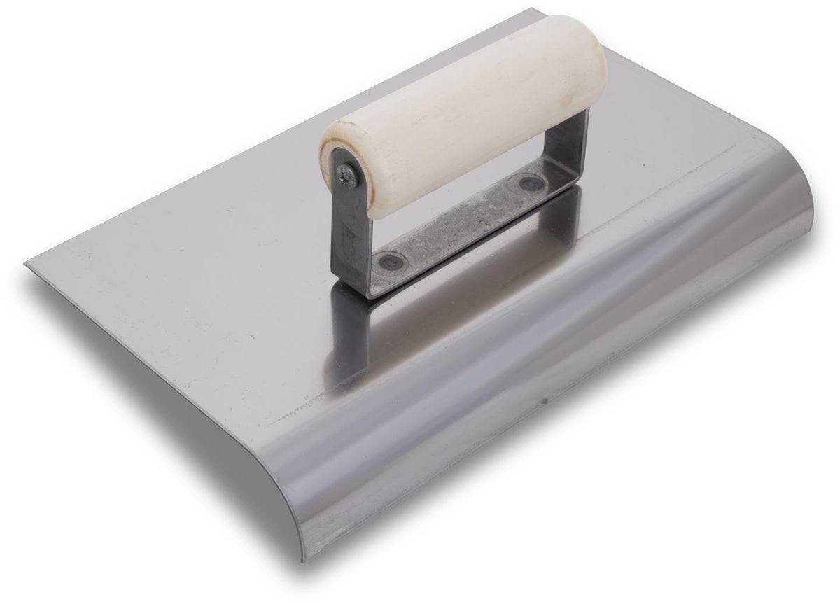 Marshalltown CE531S – 10" x 6" Stainless Steel Hand Edger (3/8" Radius ...