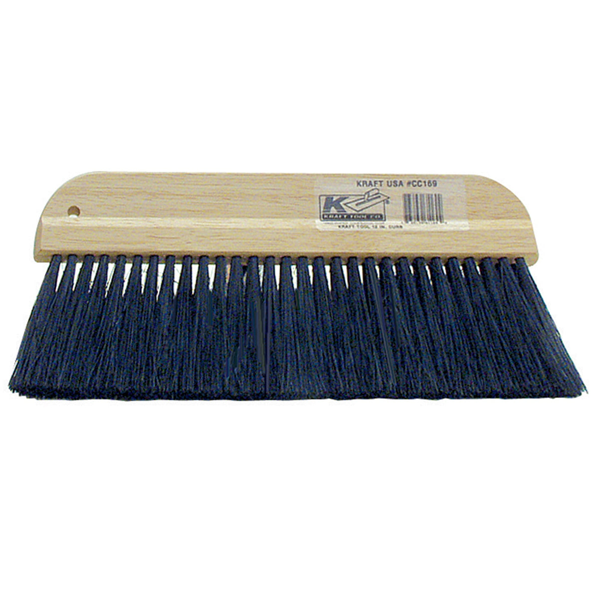 Kraft CC169 – 12" Wood Curb Brush — GEGRA EQUIPMENT LTD