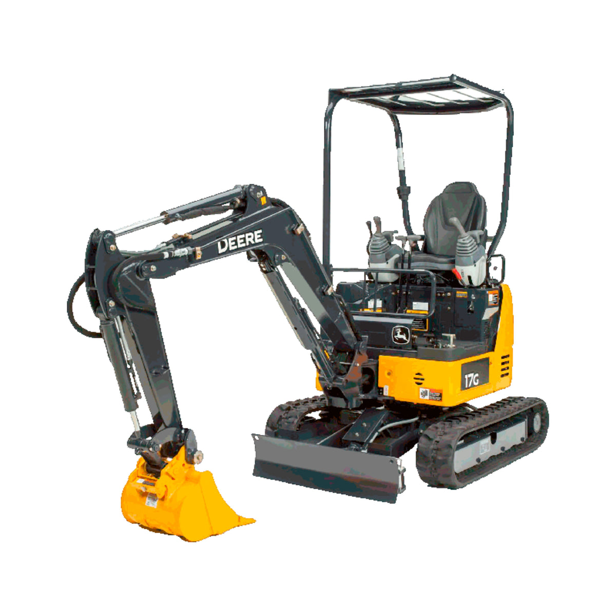 John Deere 17G Mini Excavator – Compact, Versatile, Easy-to-Operate (R ...